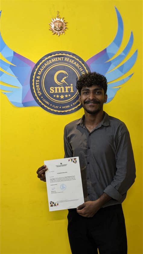 Anandhu Ts On Linkedin Im Happy To Share That I Am Starting A New Position As Sports Management…