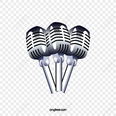 만화 흑백 일러스트 광택 마이크 그림저작권회견 Png 일러스트 무료 다운로드 Lovepik