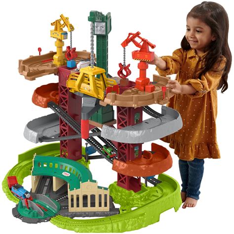 Thomas And Friends Super Station Toy Train Set At Micheal Sexton Blog