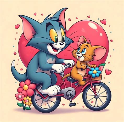 Jerry In Love Cartoon Tom In Love Cartoon Tom And Jerry Valentines