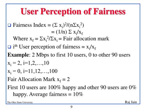 ppt 99 0045 throughput fairness index an explaination powerpoint