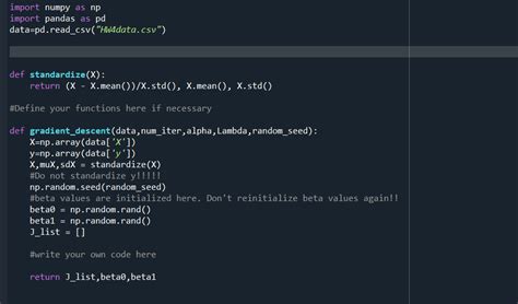 solved your task you will be fitting a regularized