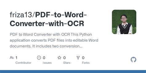 GitHub - friza13/PDF-to-Word-Converter-with-OCR: PDF to Word Converter with OCR This Python ...