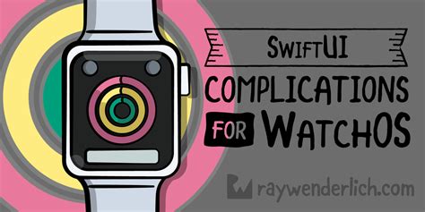 Build Modern And Useful Watchos Complications Troutdev Shows You How