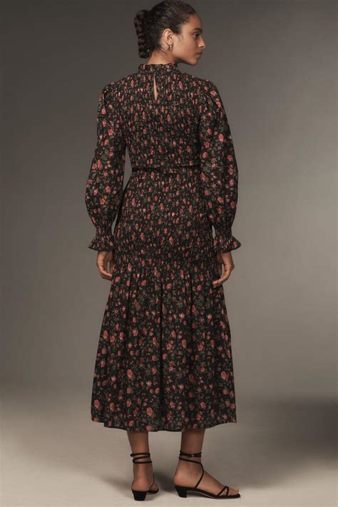 Rhode 엘리자 미디 드레스 앤트로폴로지 한국 공식 스토어 유니크한 여성 패션 및 라이프스타일 편집샵 200개이상의