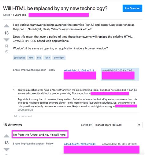 Will Html Be Replaced By A New Technology Jr Blogwall