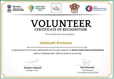 Sricharan Vobilisetti On Linkedin Proud To Volunteer At The Smart