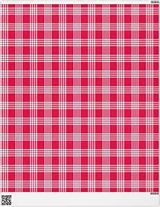Red Palaka Print Wrapping Papers Health And Household