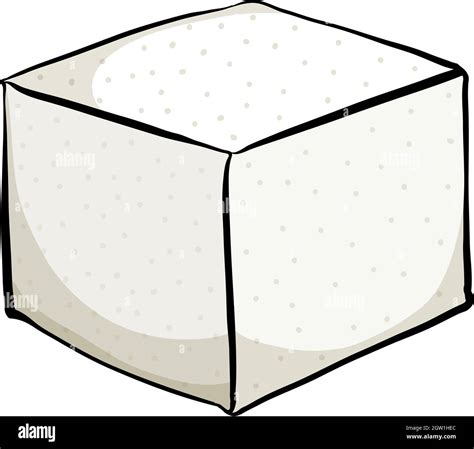 Close Up Sugar Cube Stock Vector Images Alamy