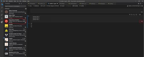 Bug This Extension Causes Vscode Jupyter Notebook To Malfunction · Issue 546 · Fabric8