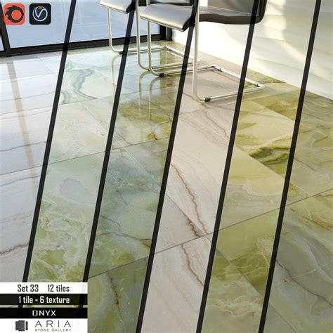 Aria Stone Gallery Set 33 3d Model