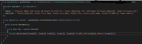Solved How To Perform Multi Table Join Using Querydef Esri Community