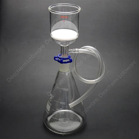 Ml Lab Suction Filtration Device Ml Buchner Funnel Lit Erlenmeyer Flask Grandado