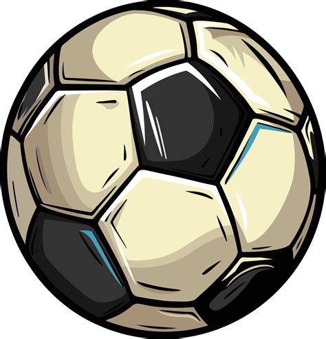 Cartoon Soccer Ball Isolated On White Background 45924391 Vector Art At