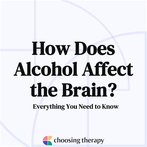 What Does Alcohol Do To Your Brain
