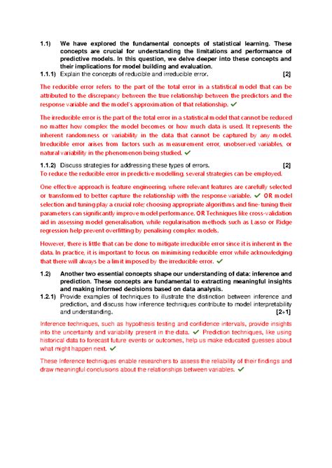 Exam A Memo Part A Assignment Questions And Memo We Have