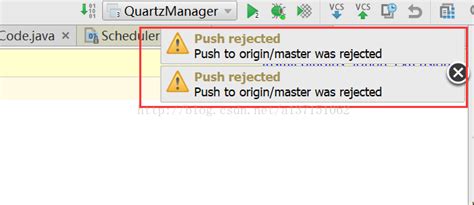 Push To Originmaster Was Rejected错误解决方案push To Origin Was Rejected Csdn博客