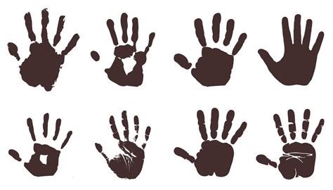 Handprint Vector Art Icons And Graphics For Free Download