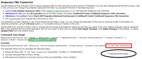 Sequence File Converter Help Ni Community