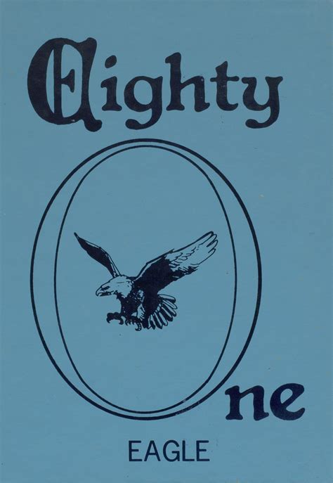 1981 Yearbook From Kinta High School From Kinta Oklahoma For Sale