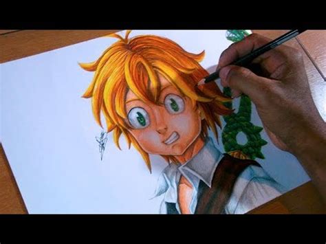 Cómo Dibujar A Meliodas Nanatsu No Taizai How To Draw Meliodas Los