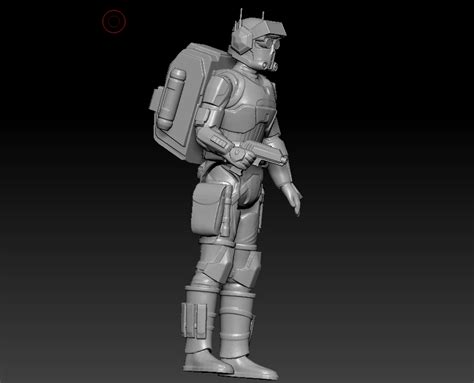 🐺 The Bad Batch Stl Teck Action Figure3d Action Figure Obj Kenner