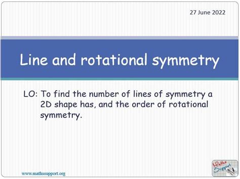 Maths Igcse E52 Line And Rotational Symmetry Rotational Symmetry