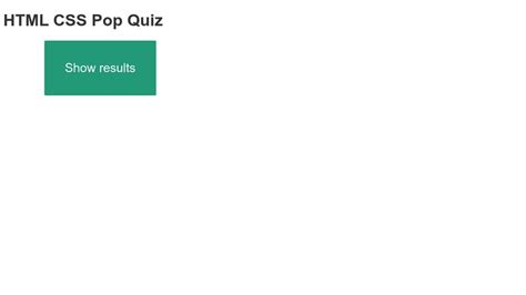 Htmlcssquiz