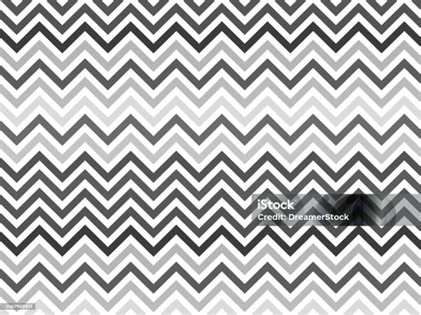 Gray Zigzag Line Pattern Abstract Background Summer Banner Vector Stock Illustration Download