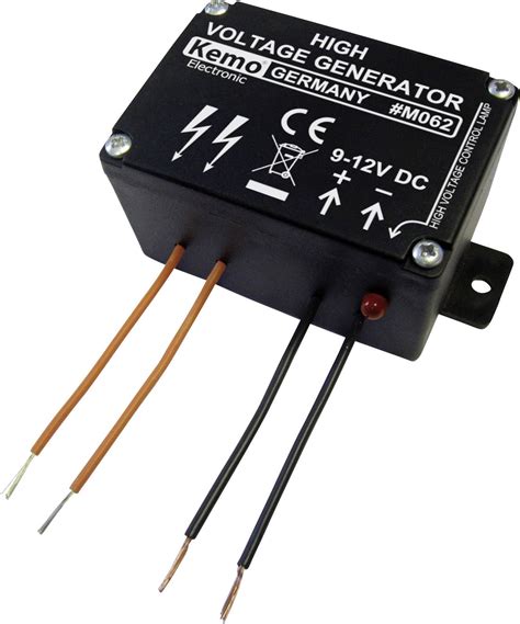 Mini Hv Generator Component Kemo M062 9 Vdc 12 Vdc