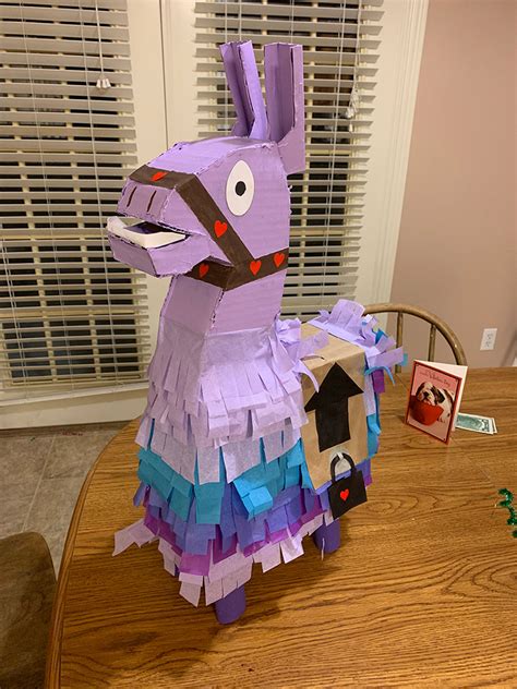 How To Make A Fortnite Llama Pinata Diwhylife