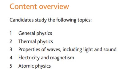 Physics Syllabus Changes 2023 2025 Theigclub