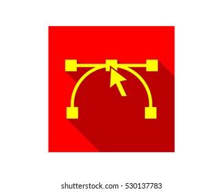 Rectangle Cursor Draw Design Vector Icon Stock Vector Royalty Free Shutterstock