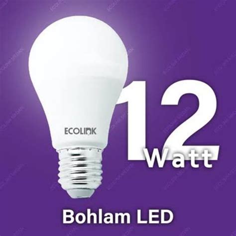 Jual Lampu Led Ecolink 12 Watt Putih Kuning Shopee Indonesia