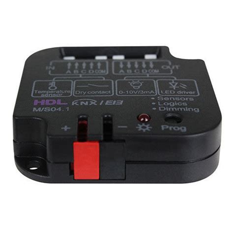 ماژول ورودی 4 ورودی KNX HDL 4 Zone Dry Contact Module خانه هوشمند نورال