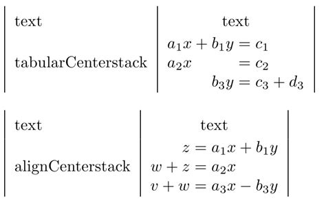 Tables Line Break In A Centered Cell Of Tabular Tex Latex Stack