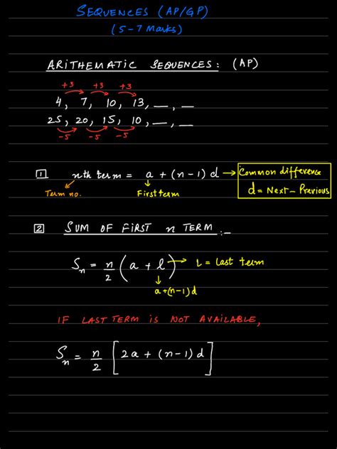 Sequences Ap Gp Pdf