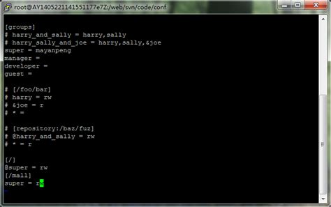 Centos安装配置svn 初心