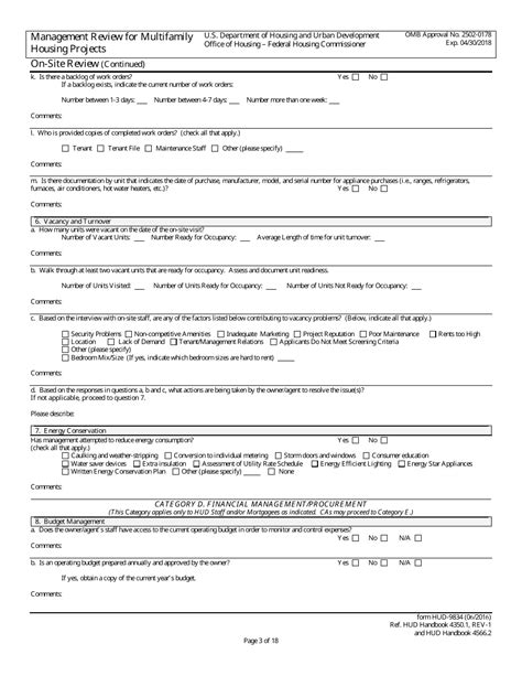 Form Hud 9834 Fill Out Sign Online And Download Fillable Pdf