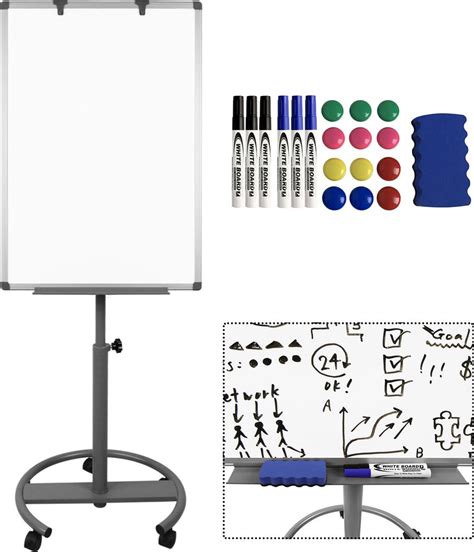 XMTECH Flipchart mit Rollen - 60 x 90 cm, | Kaufland.de