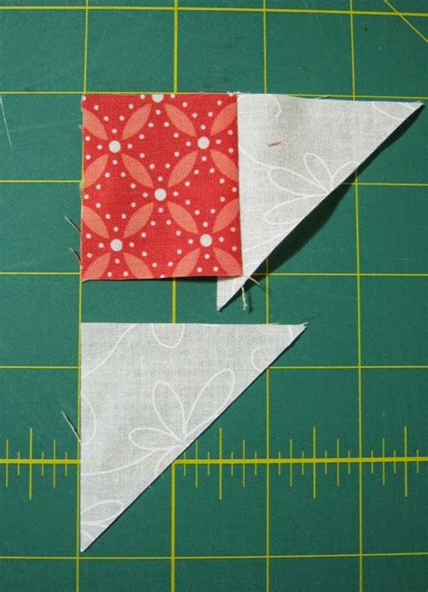 Laugh Yourself Into Stitches Corner Triangle Unit Tutorial