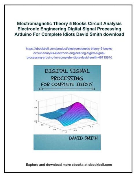 electromagnetic theory 5 books circuit analysis electronic engineering