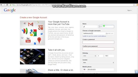 How To Create A Youtube Account Without A Phone Number YouTube
