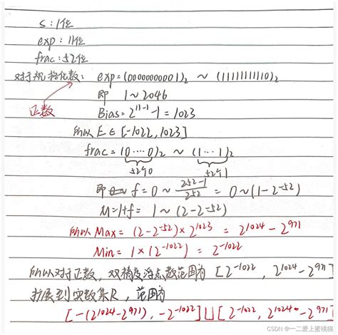 案例分析 Ieee 754浮点标准ieee754浮点数求最大规格化数 Csdn博客