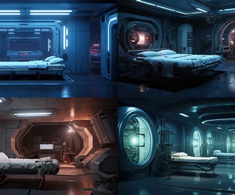 Artstation 205 Arts Cryogenic Sleep Chamber Environment Interior