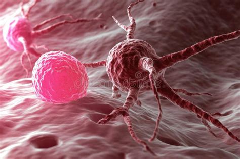 Explore Microscopic World Cell Structures And Biological Processes Stock Illustration