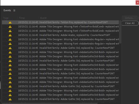 missing font in premeire adobe community 12471547