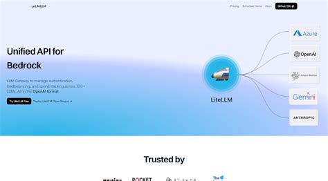 Litellm Simplify Ai Model Access And Budget Tracking Across 100 Llms Seektool Ai Directory