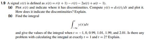 Solved Use Matlab Code To Plot And Solve A Plot Of Chegg